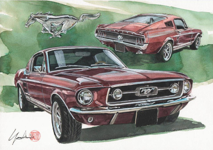 MotorCities - Early Ford Mustangs as Works of Art | 2022 | Story of the ...