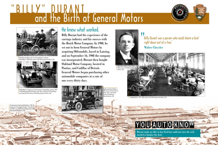 MotorCities - Billy Durant and the Birthplace of General Motors